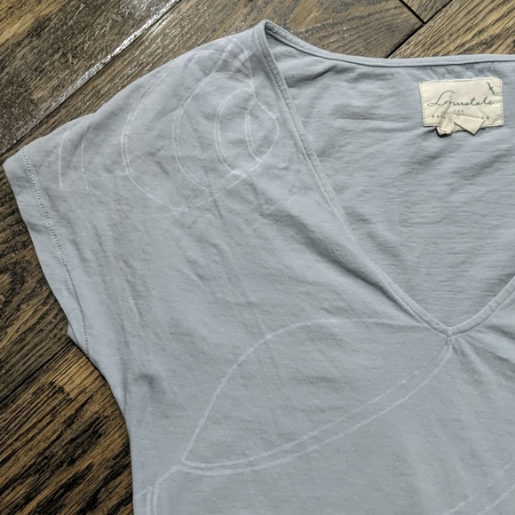 Loomstate | Tops | Loomstate Seashell Vneck Tshirt | Poshmark